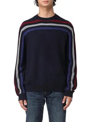 Armani Exchange Striped Jumper - Navy
