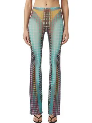 JEAN PAUL GAULTIER Printed Trousers - Multicolor