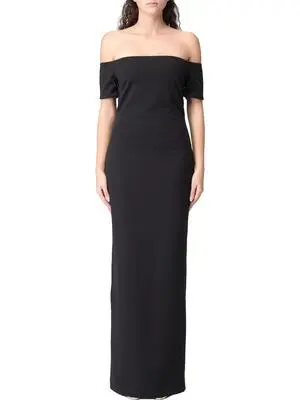 Solace London Off-the-shoulder Maxi Dress - Black