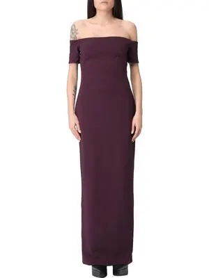 Solace London Off-the-shoulder Maxi Dress - Red