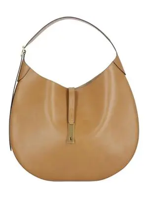 Polo Ralph Lauren Leather Hobo Bag - Brown