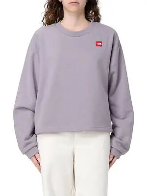 The North Face Crewneck Sweatshirt With Logo Detail - Grey