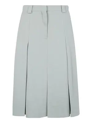 N° 21 Pleated Midi Skirt - Mint