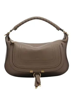 Chloé Marcie Shoulder Bag - Grey