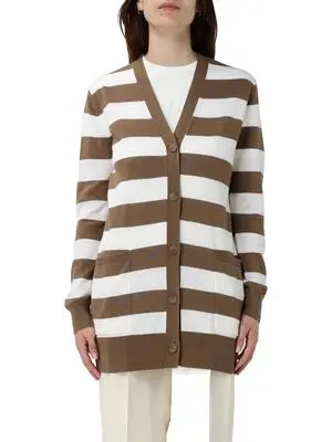Max Mara Striped Longline Cardigan - Hazel