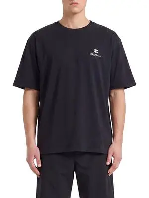 Premiata Cotton T-shirt With Logo - Black