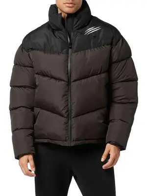 PLEIN SPORT Quilted Jacket - Black