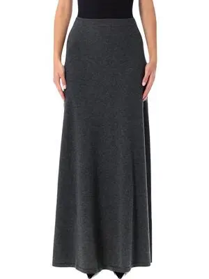 Balenciaga A-line Maxi Skirt - Grey