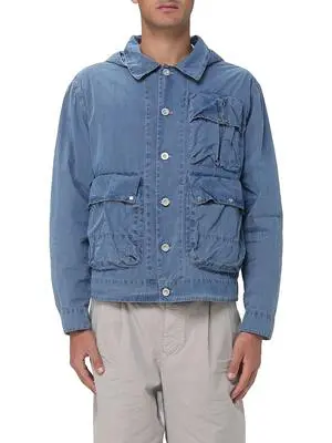 C.P. COMPANY 50 Fili Hooded Denim Jacket With Lenses - Grey