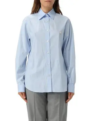 Moschino Embroidered Shirt - Gnawed Blue