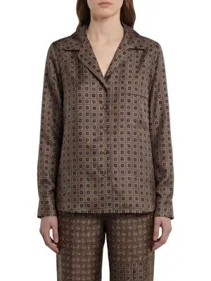 Max Mara Printed Shirt - Sand
