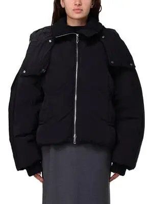 Sportmax Padded Zip-up Jacket - Black