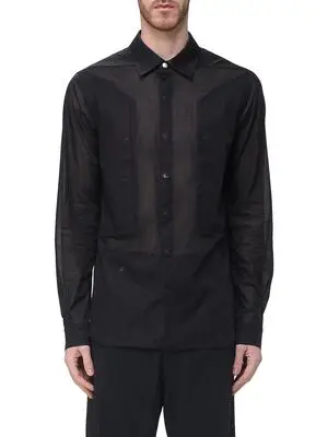 Rick Owens Cotton Shirt - Black