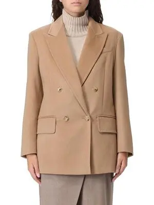Max Mara Double-breasted Blazer - Camel