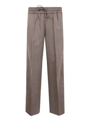 Drole De Monsieur Tailored Trousers - Brown