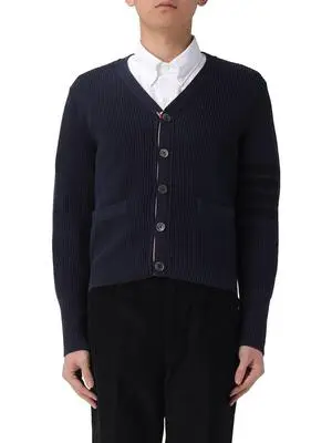 Thom Browne Four-bar Cardigan - Navy