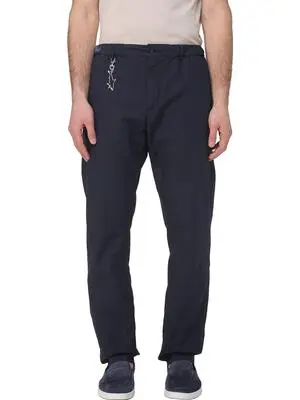 Paul & Shark Cotton Trousers - Blue