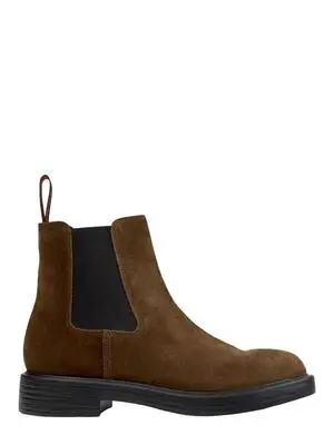Camper Dean Suede Chelsea Boots With Xl Extralight® Sole - Brown