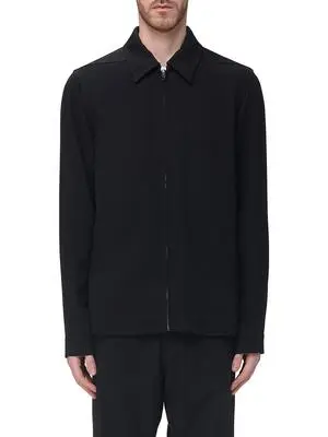 Rick Owens Wool Zip-up Shirt Jacket - Black
