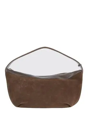Staud Suede Shoulder Bag - Brown