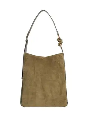 ANYA HINDMARCH Ringo Suede Bag - Green