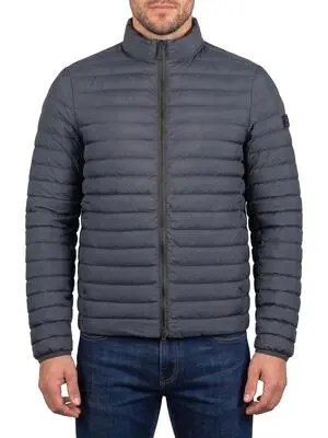 Peuterey Quilted And Padded Down Jacket - Blue