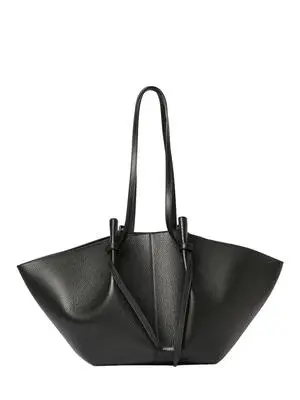 Yuzefi Large Mochi Hammered Bag - Black