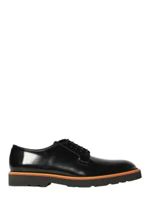 Paul Smith Brushed Leather Derby Shoes - Black