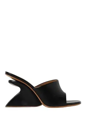 Off-White Sculptural Heeled Sandals - Black