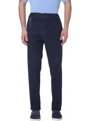 Paul & Shark Slim Fit Cotton Denim Jeans - Blue