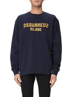 Dsquared2 Crewneck Logo Sweatshirt - Blue