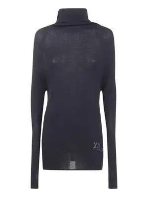 Y’s Turtleneck Jumper - Black