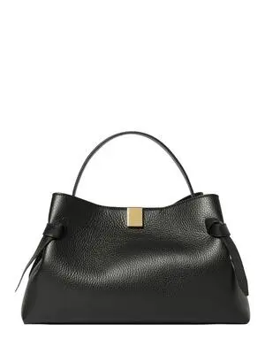 Yuzefi Gyoza Hammered Bag - Black