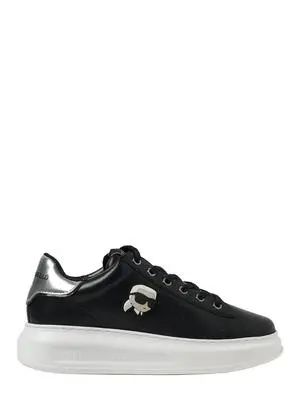 Karl Lagerfeld Embellished Lace-up Sneakers - Black