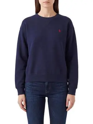 Polo Ralph Lauren Polo Ralph Lauren Embroidered Logo Sweatshirt Navy