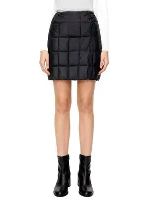 IENKI IENKI Padded Quilted Skirt - Black