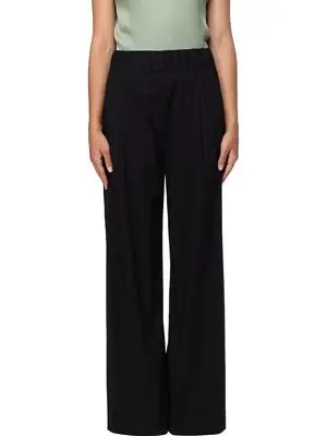 SEMICOUTURE Palazzo Trousers - Black
