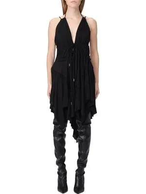 Dsquared2 Asymmetrical Halterneck Dress - Black