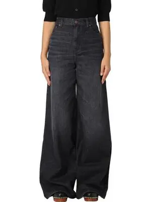 Chloé Wide Leg Jeans - Black