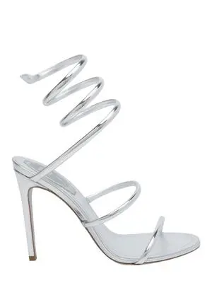 Rene Caovilla Heeled Sandals - Silver