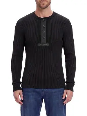 Dolce & Gabbana Ribbed Cotton T-shirt - Black