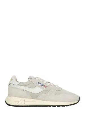 AUTRY Autry Reelwind Suede And Nylon Sneakers Grey