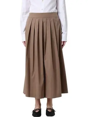 PT TORINO Cotton Poplin Midi Skirt - Rope