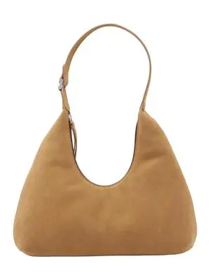 By Far Amber Suede Bag - Brown
