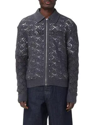 JIL SANDER Zip-up Knit Jumper - Grey