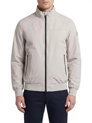 SAVE THE DUCK Finlay Polyester Bomber Jacket - Ice