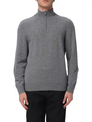 BOSS Quarter Zip Jumper - Grey