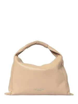 ERMANNO FIRENZE Avery Faux Leather Handbag - Beige