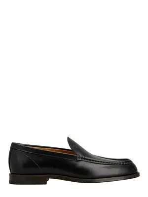 TOD'S Leather Loafers - Black