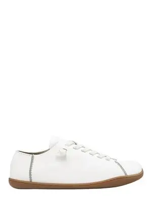 Camper Camper Twins Vegetable-Tanned Leather Sneakers White